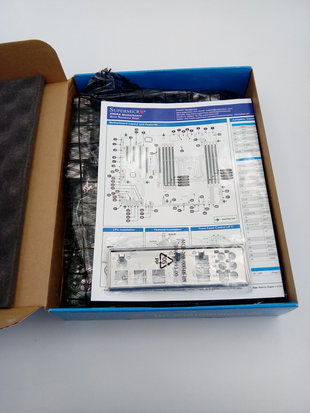 Supermicro X9SRA Server Motherboard With Xeon E5-2630 Sr0kv 6 Core ...