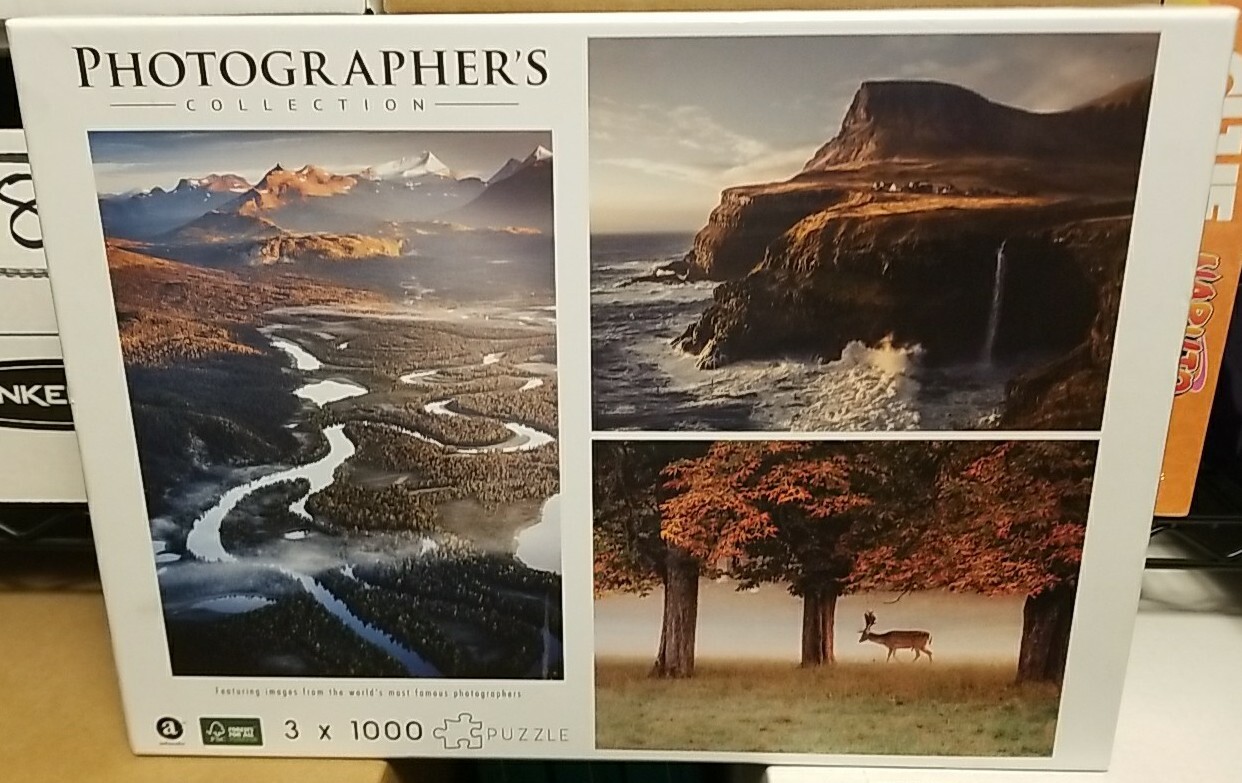 NIB Sealed Photographers Collection 3 1000 Piece Puzzles Prestige ...