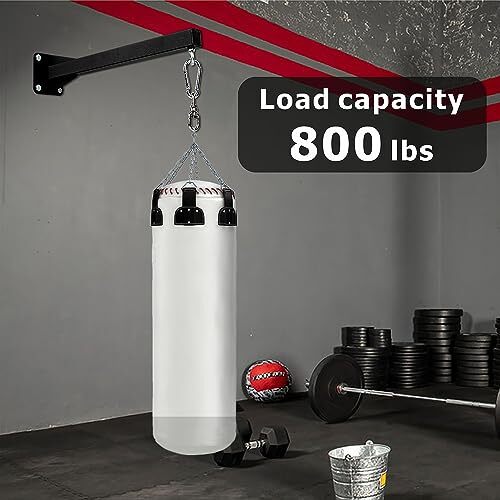 Wall Mount Heavy Bag Hanger, Heavy Duty Punching Bag Stand, Boxing Bag ...