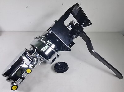 Universal 90 Degree Under Dash Power Brake Booster Pedal &Smooth Master ...