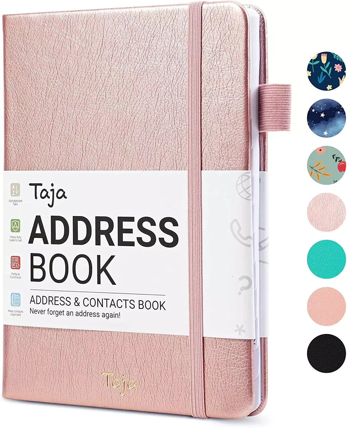 Address Book with Alphabetical Tabs Hardcover Address Book Large Print ...