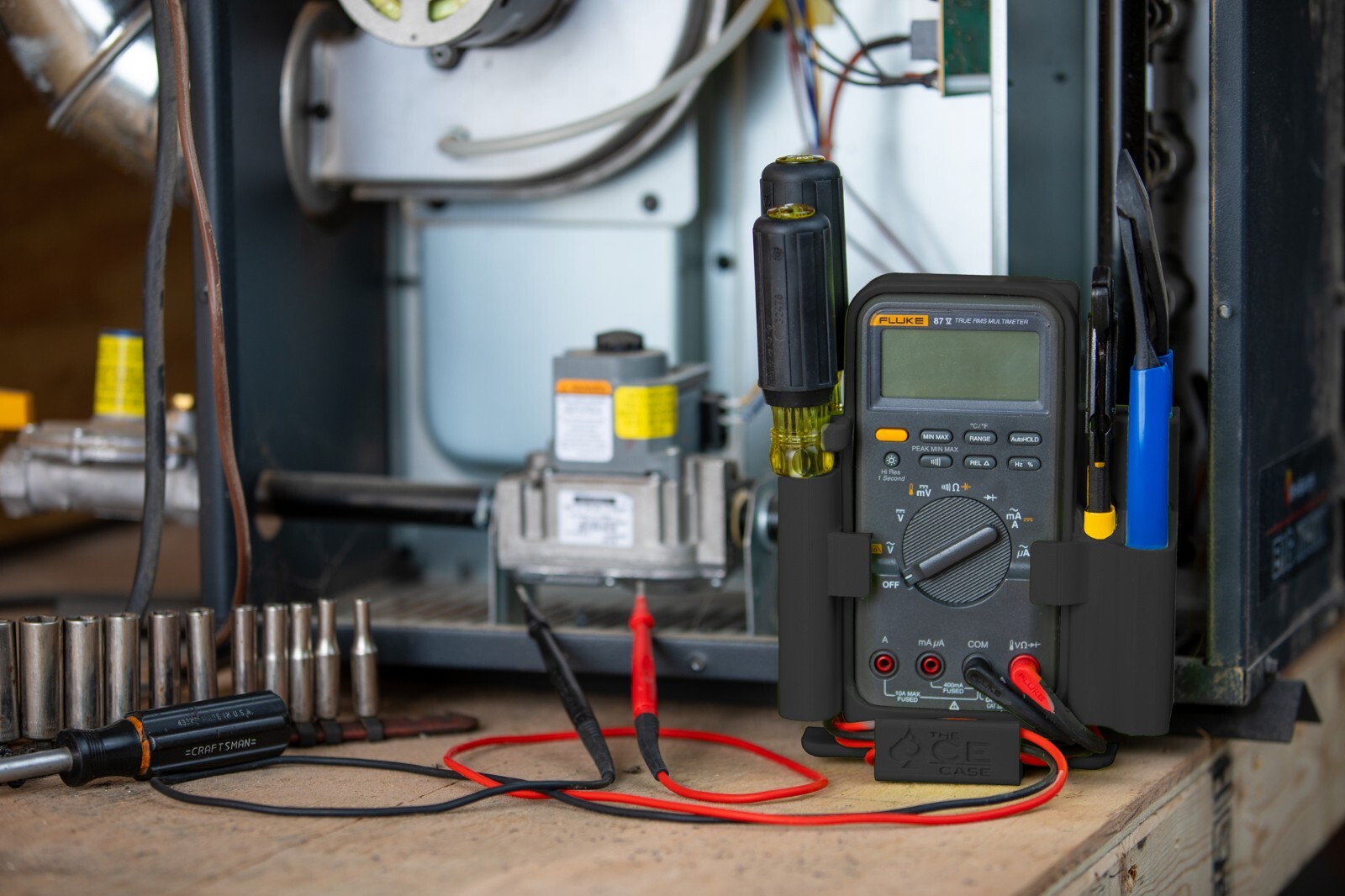 Fluke 87 Meter Case, Magnetic, Tool Holder, Meter Leads, Klein, WIHA ...