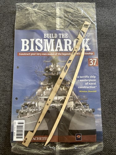 Hachette Partworks Build the Battleship Model Bismarck Part 37 | eBay ...