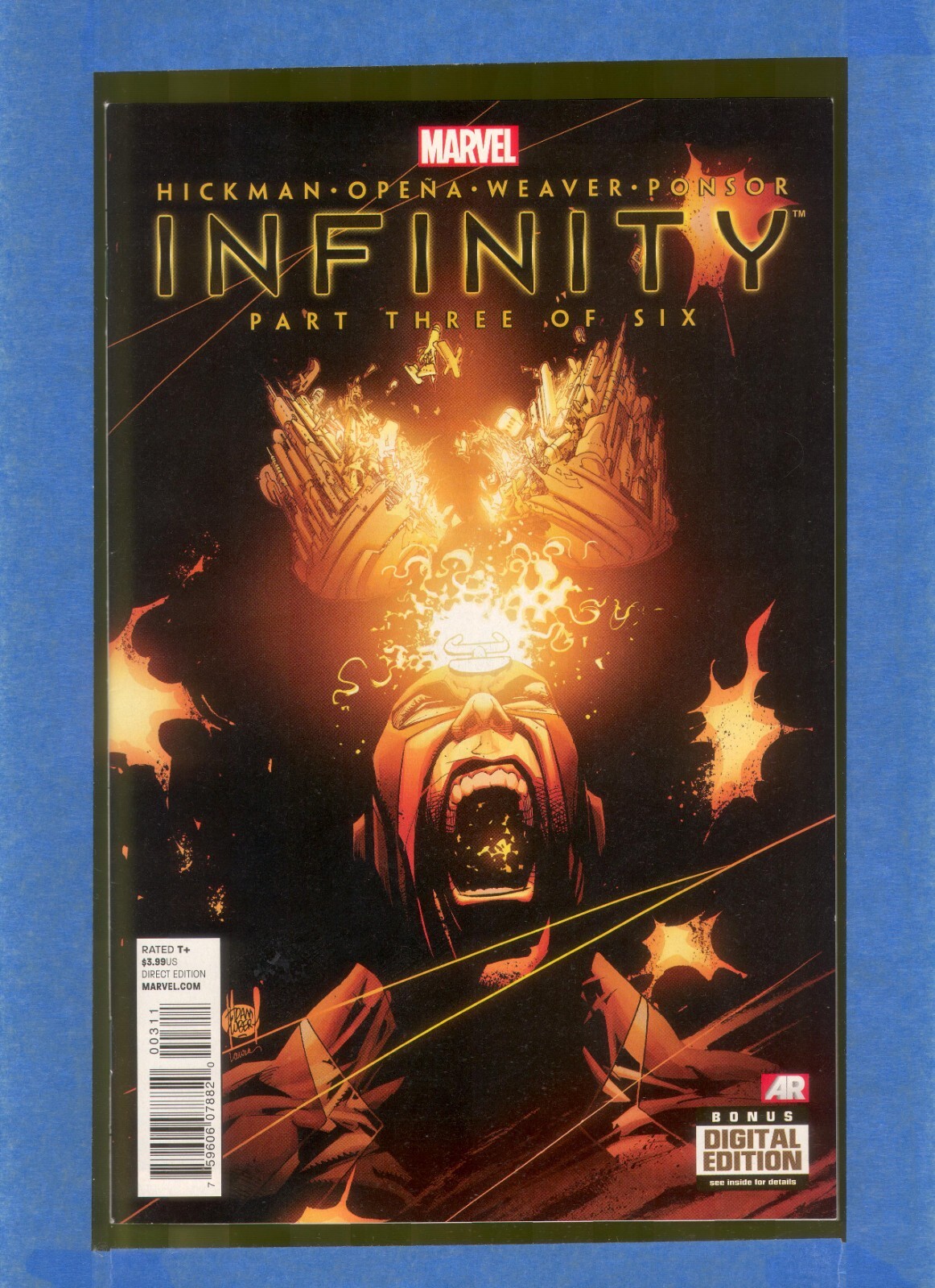 Infinity #3 part Three of six Hickman story 2013 marvel comics | eBay