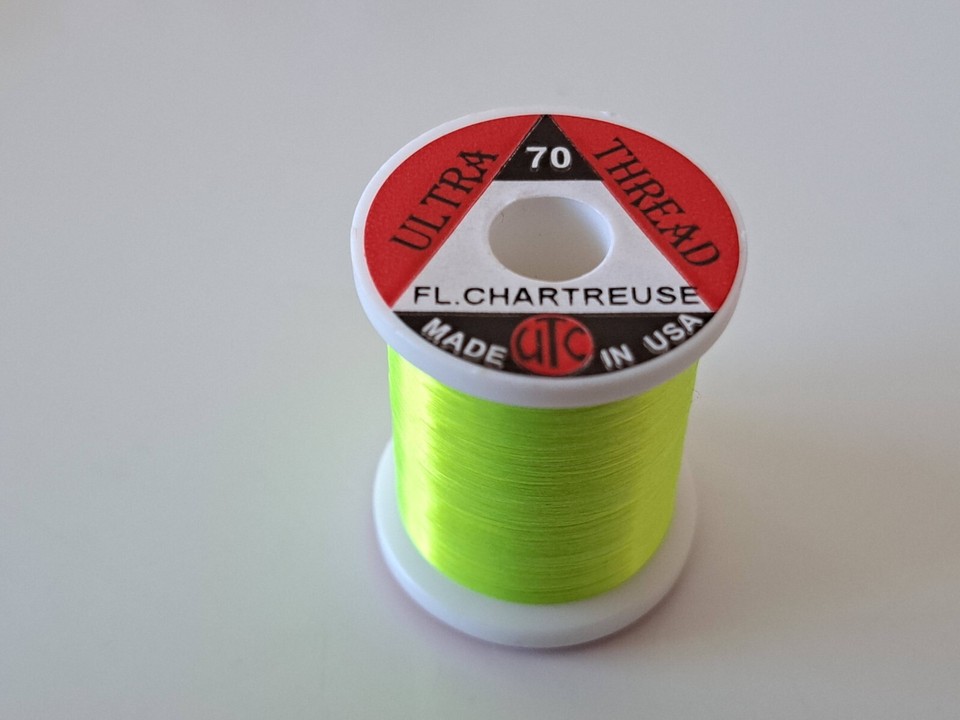 UTC Ultra Thread 70 Denier Fly Tying Thin Waxed Flat Jig Wrapping All ...