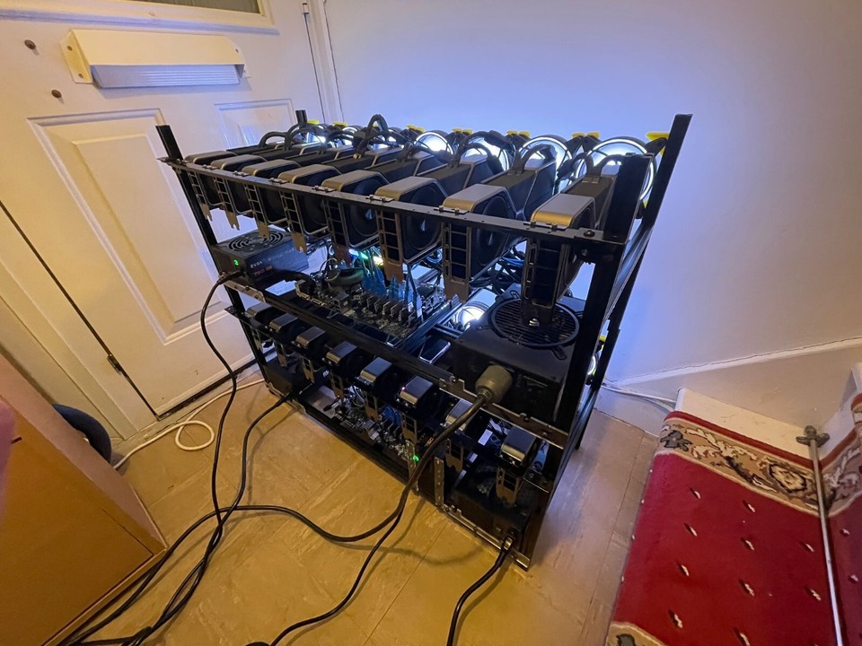 Crypto Mining Rig - Full training and setup - plug and play - 40+ coins ...