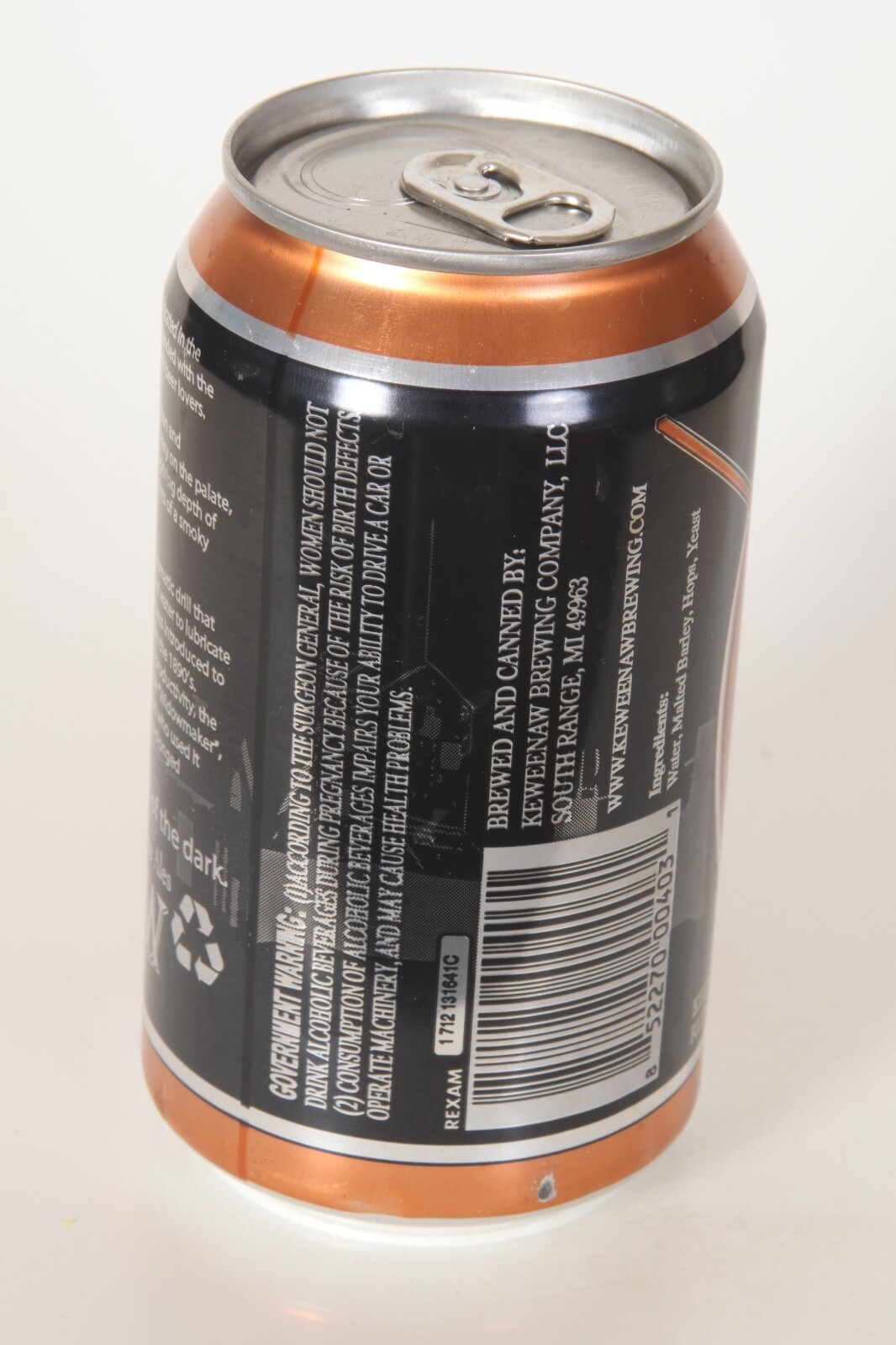 Widow Maker Black Ale Beer Can | eBay