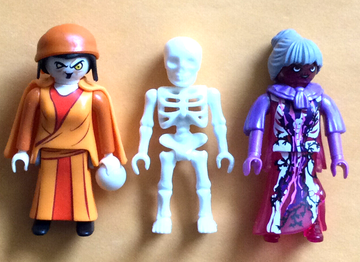 Playmobil,SKELETON,LADY GHOST,CARLOTTA THE GYPSY,HALLOWEEN,SPOOKY | eBay