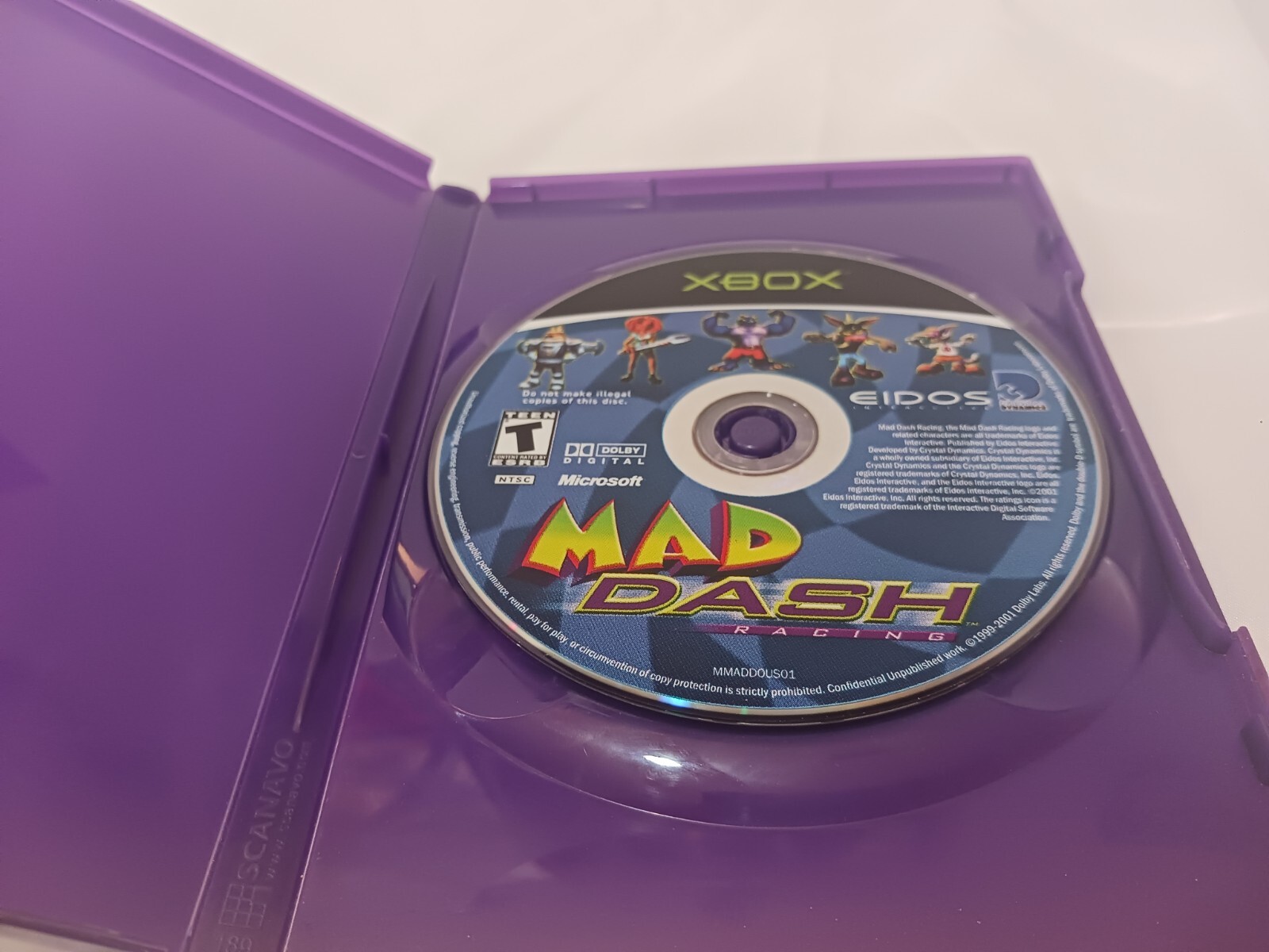 Mad Dash Racing (Microsoft Xbox, 2001) for sale online | eBay