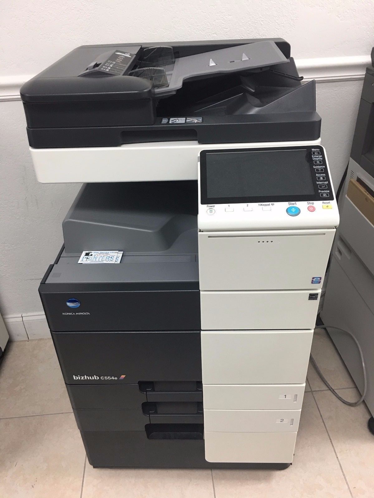 Konica Minolta Bizhub C554e Color Copier Printer | eBay