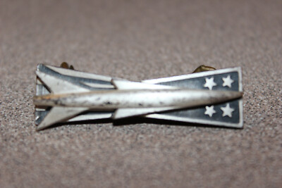 Vintage KREW USAF Pocket Rocket Pin Sterling Filled | eBay