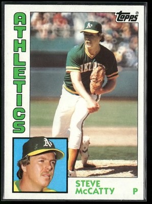 1984 Topps #369 Steve McCatty | eBay