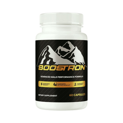 Boostron Pills for Men, Advanced Male Performance Formula - 60 Capsules ...