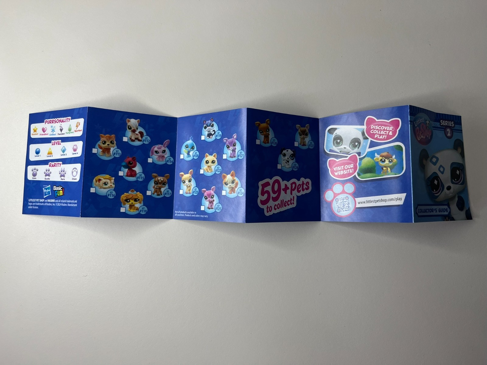 Littlest Pet Shop LPS G7 Series 2 Pink Persian Wolf Cat #79 | eBay