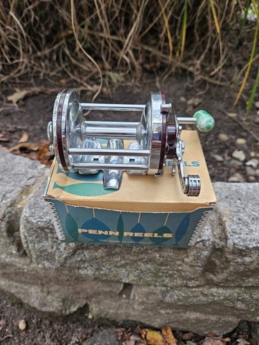 Vintage 1970 Penn Squidder 140M used in Original Box w/paper work and ...