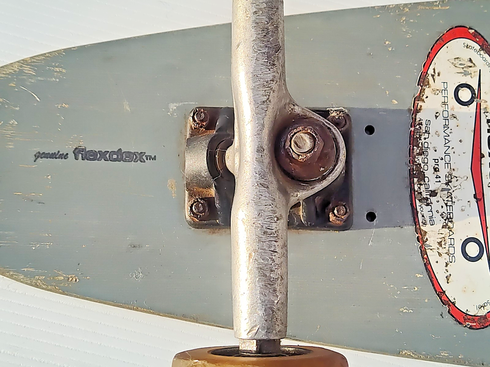 Vintage FLEXDEX fiberglass longboard 41" with Gullwing Super Pro 3 ...