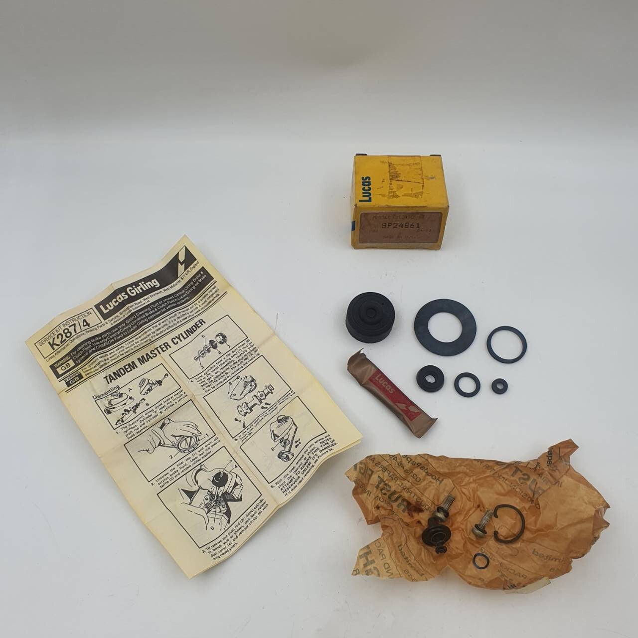Lucas Girling Brake Master Cylinder Repair Kits ø19 SP2486 SP24861 (in ...