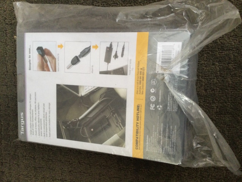 Targus Universal Laptop Adaptor charger multi plug | eBay
