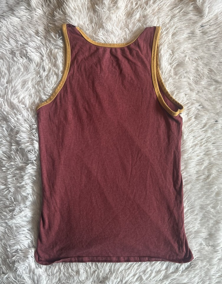 Nike USC Tank Top Men's Small Maroon T-Shirt Activewear Leopard Print ...