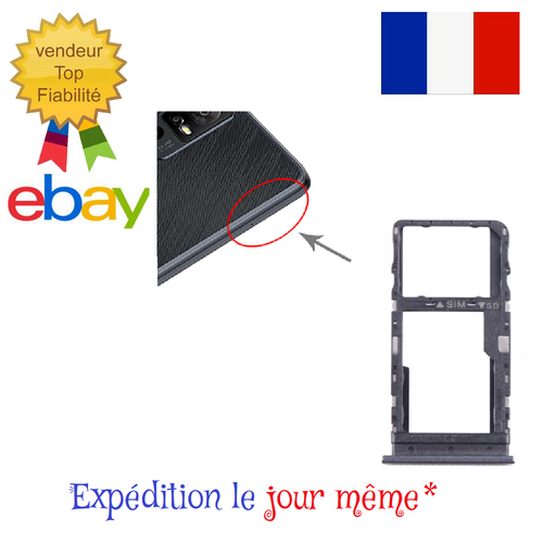 For TCL 40 XE Drawer Tray Sim Card Holder Black | eBay