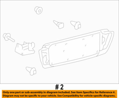 76802-60140-A0 Toyota Garnish sub-assy, back door, outside no.2 ...
