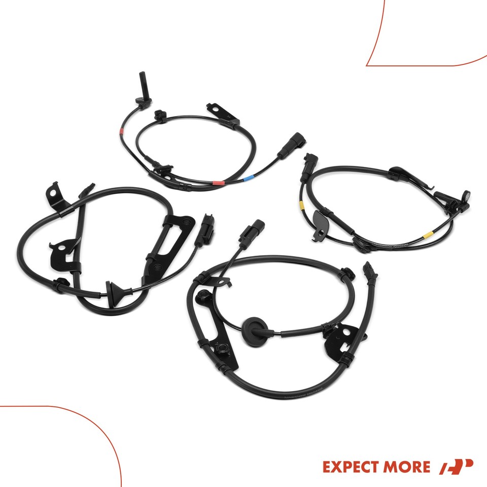 A-Premium 4x Front & Rear ABS Wheel Speed Sensor for Mitsubishi ...