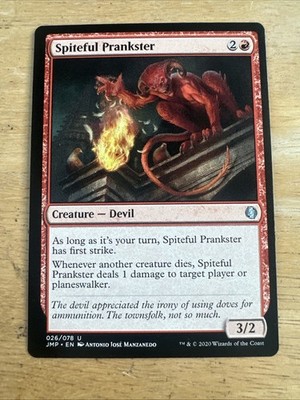 Magic The Gathering Jumpstart Spiteful Prankster #26 | eBay
