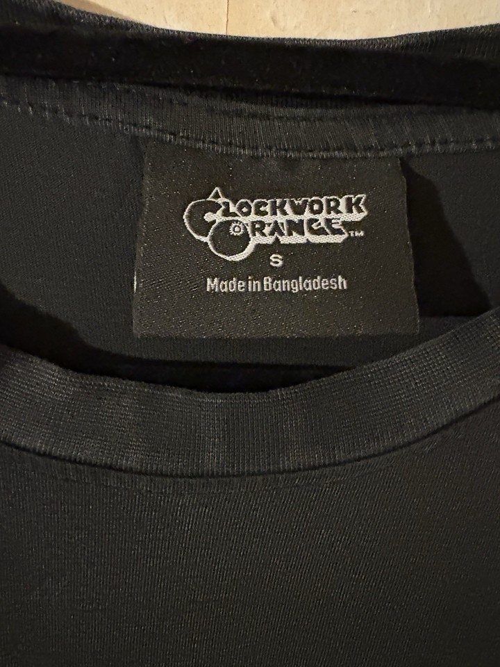 Men’s Black Clockwork Orange T-Shirt Great print | eBay UK