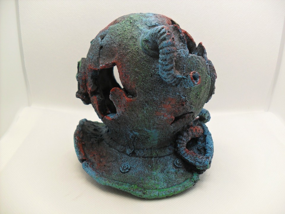 Aquarium Fish Tank Ornament Decoration DIVERS HELMET, looks great | eBay