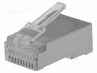 Plug RJ50 System: 10p10c PIN: 10 gold-plated shielded IDC WT-10P-10C-DE ...
