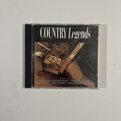 Country Legends 25 Legendary Country Classics (CD, 1995) | eBay