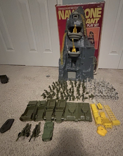 Vintage 1970s Marx Fort Navarone Playset w/box-near complete read | eBay
