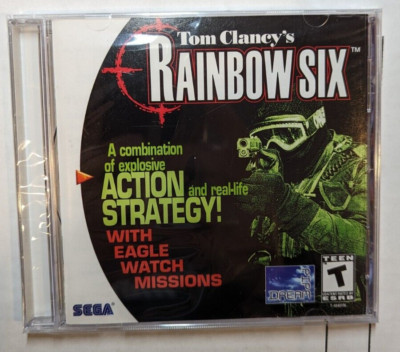 Tom Clancy's Rainbow Six (Sega Dreamcast, 2000) - FACTORY SEALED ...