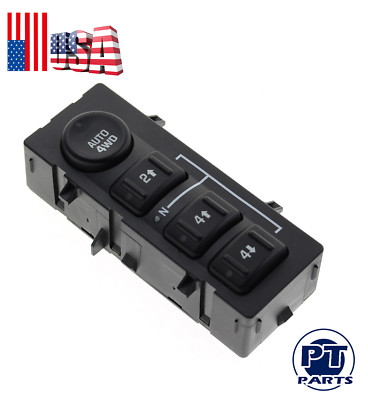 4WD 4x4 Transfer Case Selector Dash Switch For GMC Sierra Silverado ...