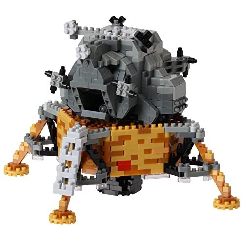Nanoblock Lunar Lander NBM-039 / 1360pieces 15cm nano block toy figure ...