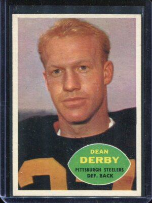 1960 Topps Football # 99 Dean Derby (NM+) Near Mint Plus | eBay