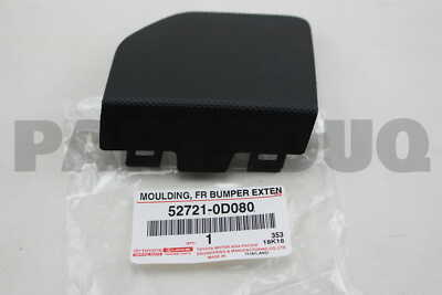 527210D080 Genuine Toyota COVER, FRONT BUMPER HOLE 52721-0D080 | eBay