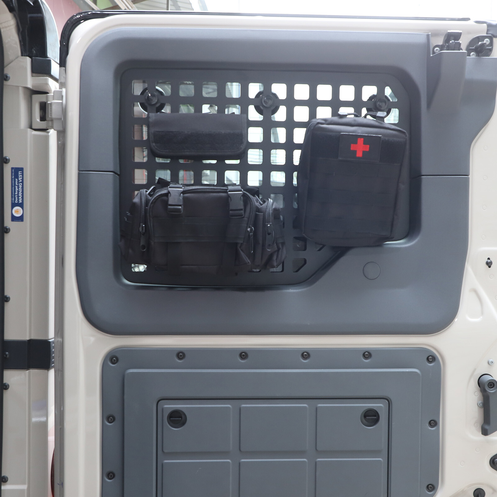 Tailgate Storage Molle Panel Cargo Shelf Rack Kit For Ineos Grenadier ...