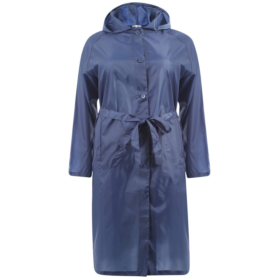 i-Smalls Women's Lightweight Summer Shower Proof Rain Mac Coat with ...