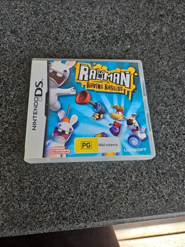 Rayman Raving Rabbids [Nintendo DS, Ubisoft] | eBay Australia