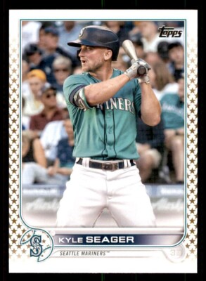 2022 Topps Baseball Gold Star Parallel #91 Kyle Seager - Seattle ...