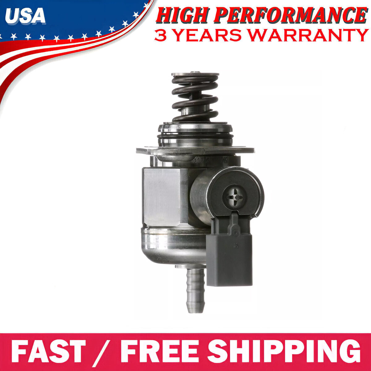 High Pressure Fuel Pump for Volkswagen Beetle Golf Jetta Passat 1.8L L4 ...