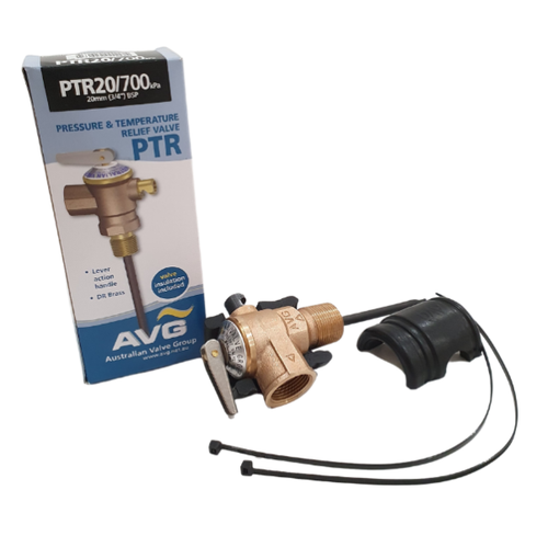 AVG 20mm 3/4" 700kPa PTR20/700 PTR Pressure Temperature Relief Valve ...