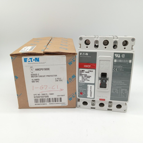 Eaton HMCP015E0C 15A 600VAC Motor Circuit Protector | eBay