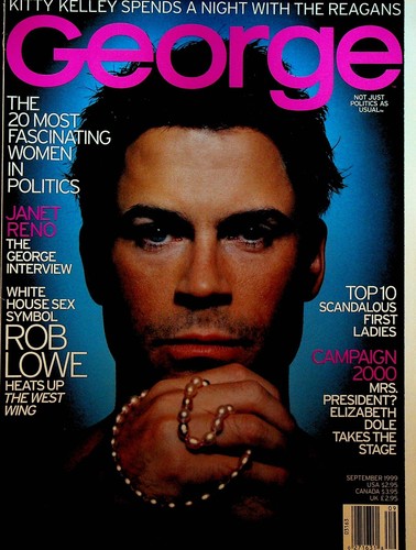 George Magazine September 1999 Rob Lowe Janet Reno Mary J Blige | eBay
