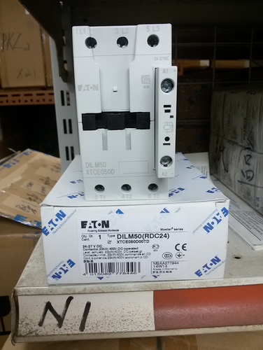 1PCS New Eaton Moeller DILM50 RDC24 XTCE050D00TD 24-27VDC DC Contactor ...