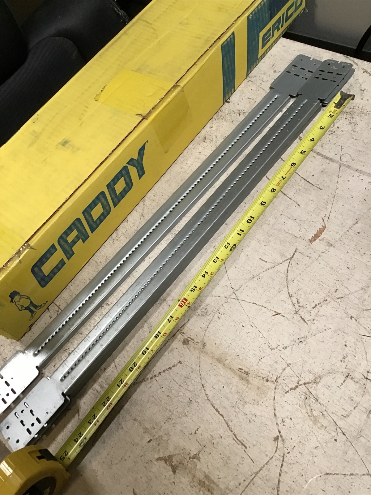 CADDY ERICO SGB24A SCREW-ON DEEP ELECTRICAL BOX BRACKET 24" STUD (50 ...