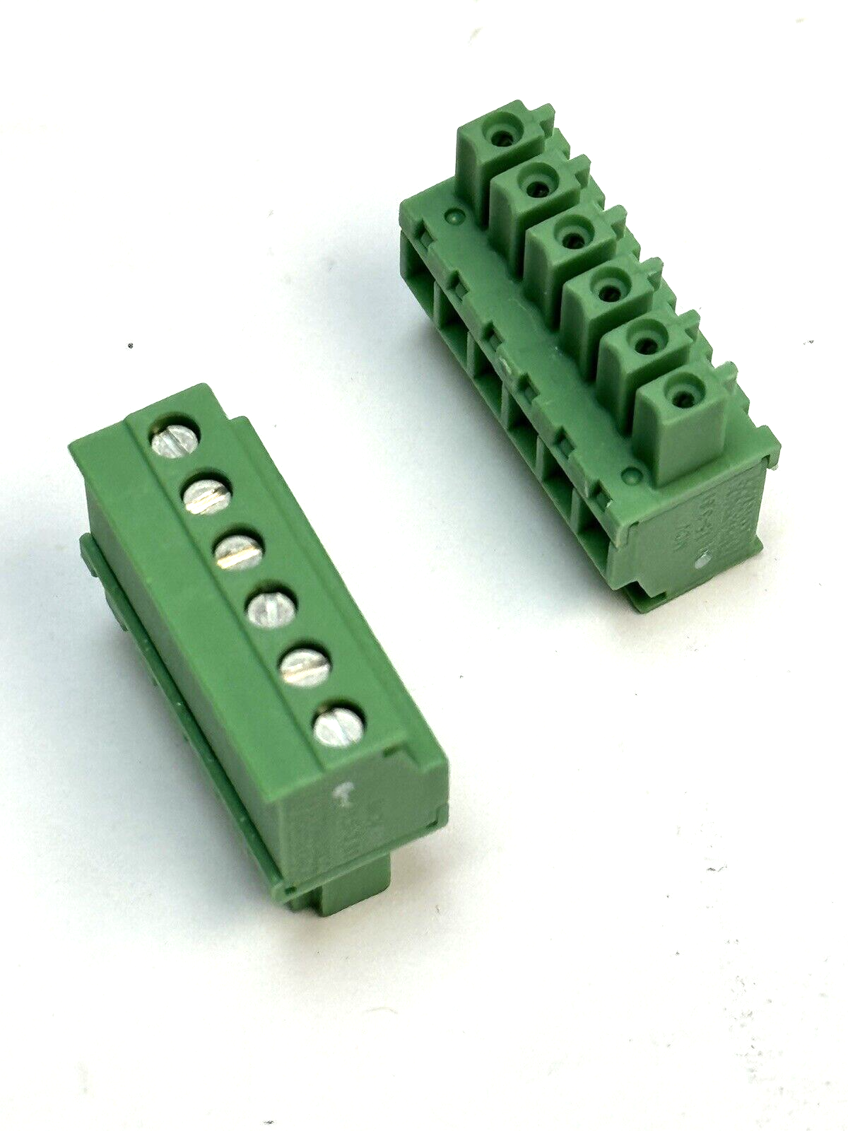 (2 PCS) Phoenix Connector Contact PCB Terminal Block 6 Pin 3.81mm P/N ...