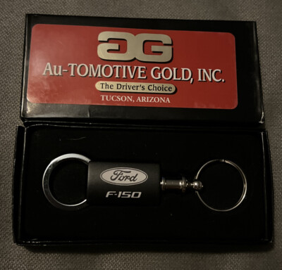 Ford F-150 Key Ring Chrome Aluminum Black Valet Keychain NEW IN BOX | eBay