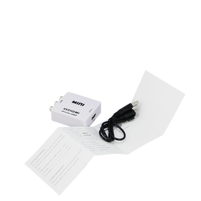 Mini Box AV2HDMI Upscaler AV RCA to HDMI VIDEO Converter Adpter 1080P ...